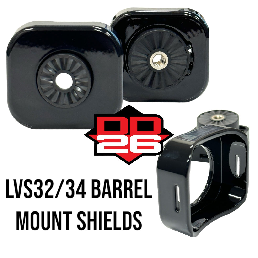 DD26 Fishing Garmin LVS32 and LVS34 Barrel Mount Shields